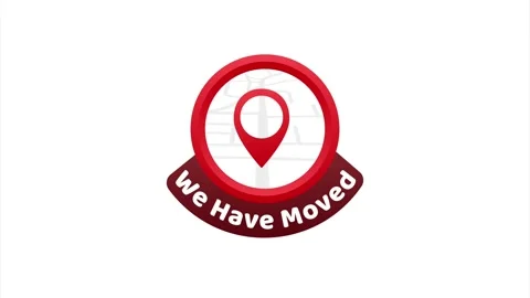 We have moved. Moving office sign. Clipa... | Stock Video | Pond5