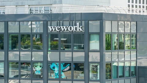 We Work building, a coworking space in L... | Stock Video | Pond5