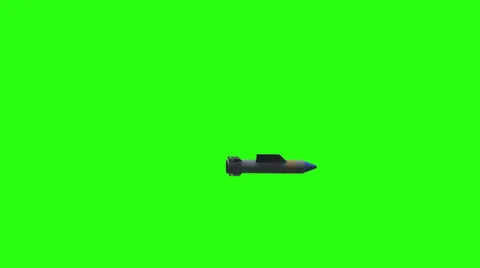 Weapon moves across green screen in slow... | Stock Video | Pond5