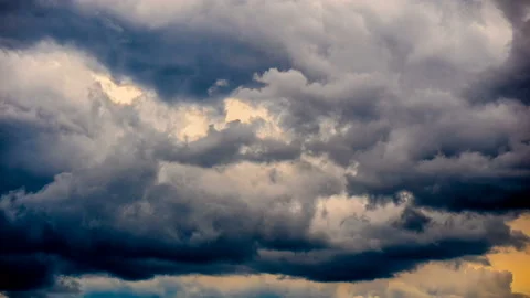 Weather dull sky dark cloud overcast lig... | Stock Video | Pond5