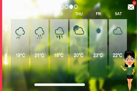 Weather Map Green Screen Stock Footage ~ Royalty Free Stock Videos | Pond5