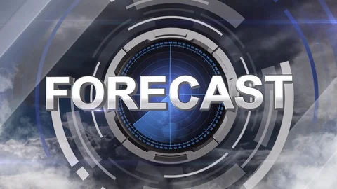 Weather Map News Intro Graphic | Stock Video | Pond5