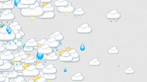 Weather Emoji Stock Footage ~ Royalty Free Stock Videos | Pond5