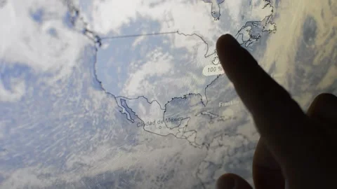 weather radar map for storm cloud and hu... | Stock Video | Pond5