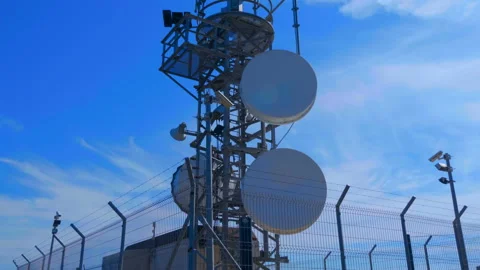 Rotating Radar Antenna Stock Footage ~ Royalty Free Stock Videos | Pond5