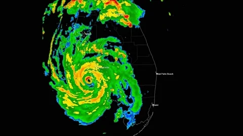 Weather radar world map, hurricane conce... | Stock Video | Pond5