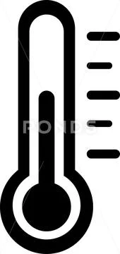 Weather Sign. Temperature icon. Temperature Scale Symbol.Thermometer ...