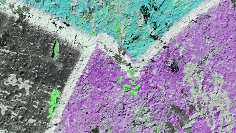 Wallpaper Graffiti Stock Video Footage | Royalty Free Wallpaper ...