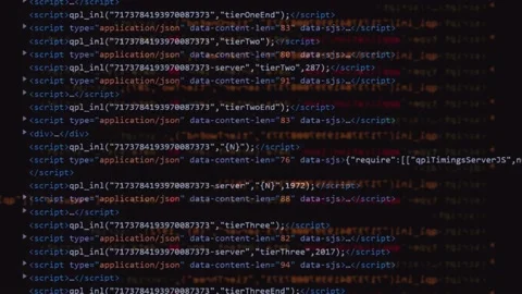 Web Code Background Stock Footage ~ Royalty Free Stock Videos | Pond5