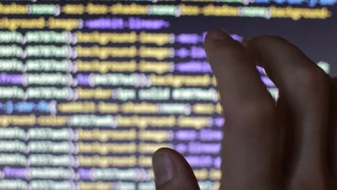 Web Code Background Stock Footage ~ Royalty Free Stock Videos | Pond5