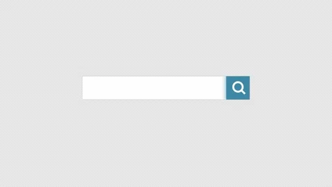web search bar icon loop Animation video... | Stock Video | Pond5
