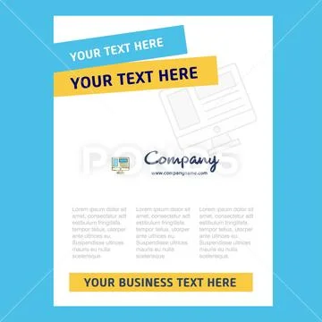 Website Title Page Design for Company profile ,annual report ...