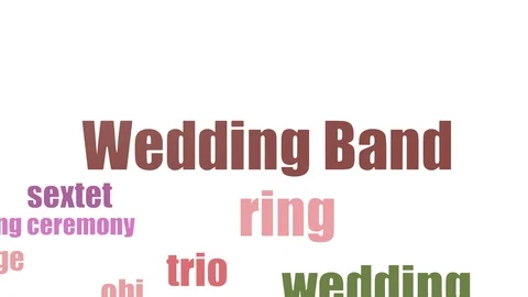 Animated Wedding Ring Stock Video Footage | Royalty Free Animated ...