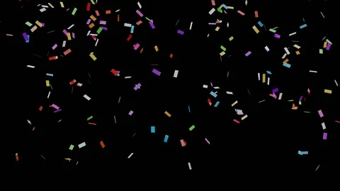 Wedding confetti falling in slow motion ... | Stock Video | Pond5