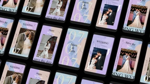 Wedding Instagram Reels ~ After Effects Template #260687445