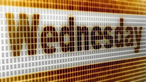 Weekly Wednesday Sign Stock Videos – Royalty-Free HD & 4K Videos