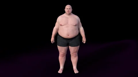 Weight gain, animation | Stock Video | Pond5