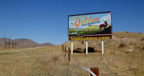 Welcome to Golden sign | Stock Video | Pond5
