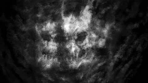 Welcome to hell! 2D animation in dark fa... | Stock Video | Pond5