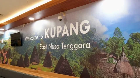 Welcome to Kupang, East Nusa Tenggara si... | Stock Video | Pond5