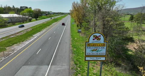 Highway Welcome Stock Footage ~ Royalty Free Stock Videos | Pond5