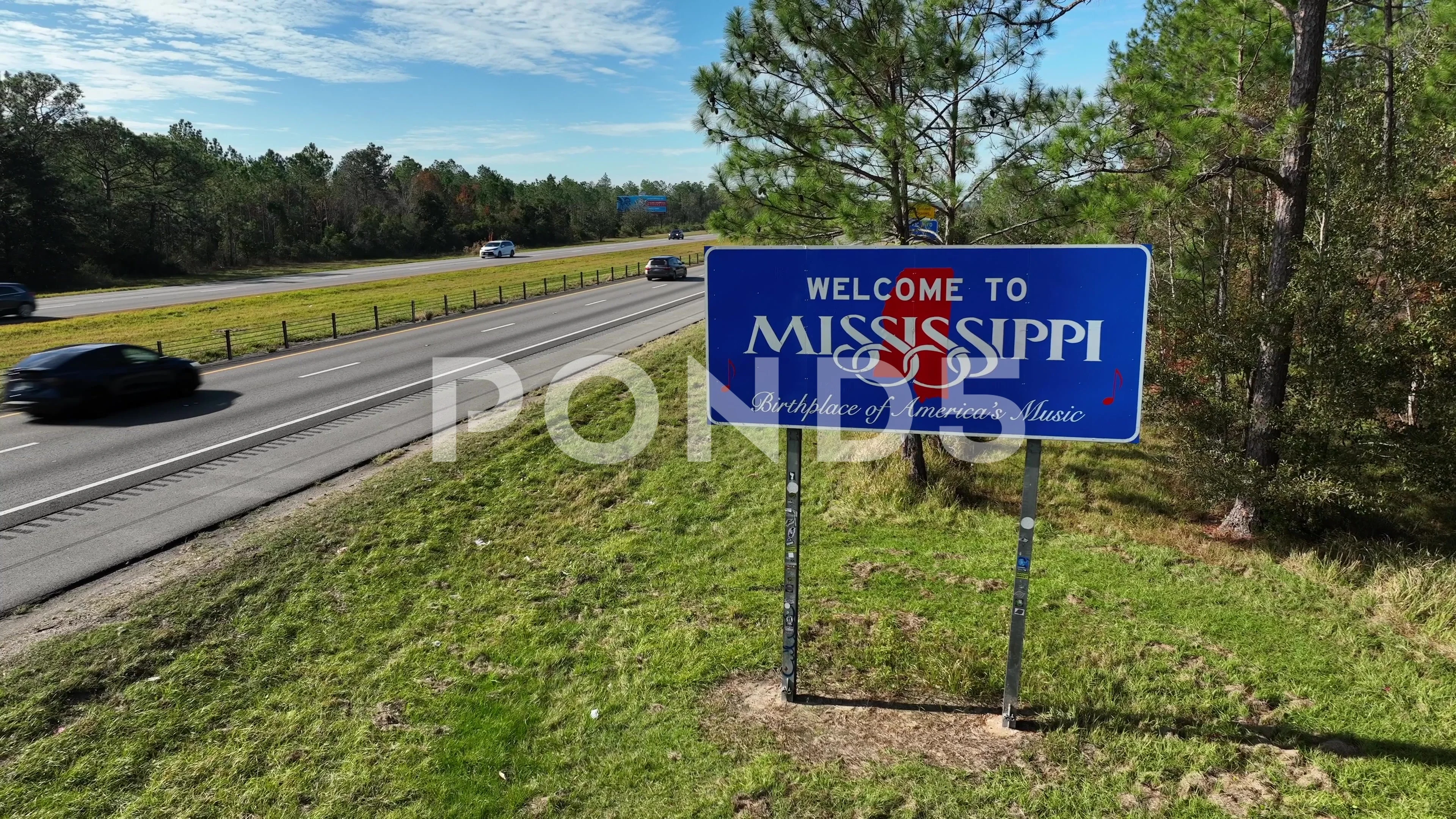 Mississippi State Highway Sign