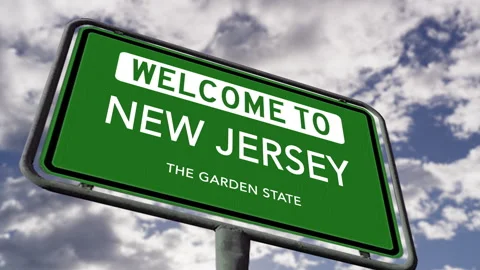 Welcome to New Jersey, The Garden State.... | Stock Video | Pond5
