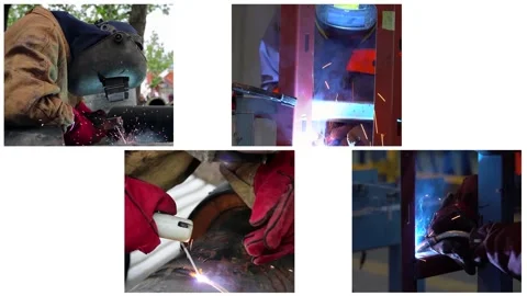 Welding - Animated Conceptual Video Wal... | Stock Video | Pond5