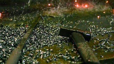 Welding, Welding Sparks Metal Fire Pipe ... | Stock Video | Pond5