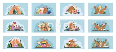 Wellbeing metaphor. Support of professional growth, scaffolding that ...