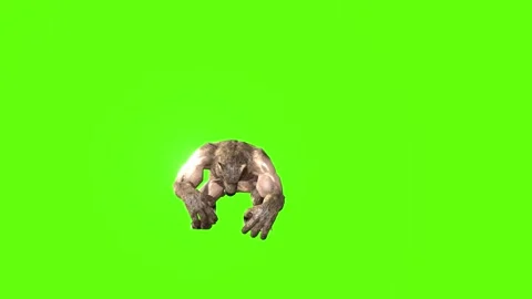 Werewolf claw attack Green screen animat... | Stock Video | Pond5