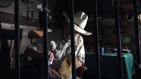 Cowboy Spitting Stock Video Footage | Royalty Free Cowboy Spitting ...