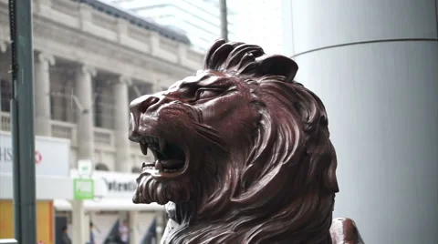 Hsbc Lion Stock Video Footage | Royalty Free Hsbc Lion Videos | Pond5