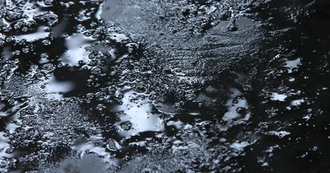 Wet Tar Road Texture | Stock Video | Pond5