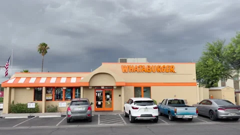 Whataburger Restaurant in Tucson, Arizon... | Stock Video | Pond5