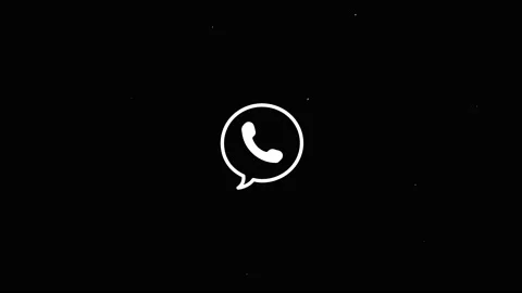 Whatsapp phone icon symbol animation wit... | Stock Video | Pond5