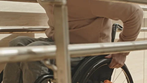 Wheelchair Ramp Stock Video Footage | Royalty Free Wheelchair Ramp ...