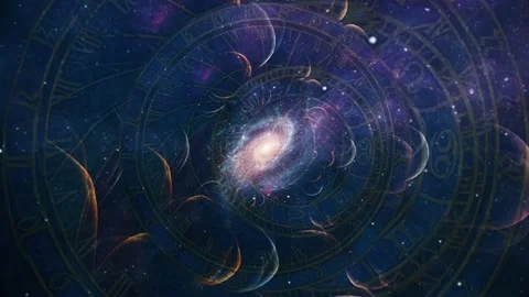 Spiral Clock Stock Footage ~ Royalty Free Stock Videos | Pond5