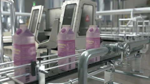 Whipping Cream Product Manufacturing Pro... | Stock Video | Pond5