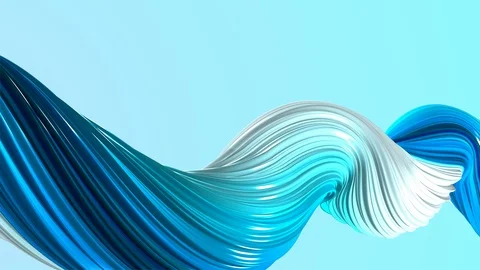 White and blue animation texture shapes ... | Stock Video | Pond5