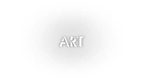 White art icon with shadow isolated on w... | Stock Video | Pond5