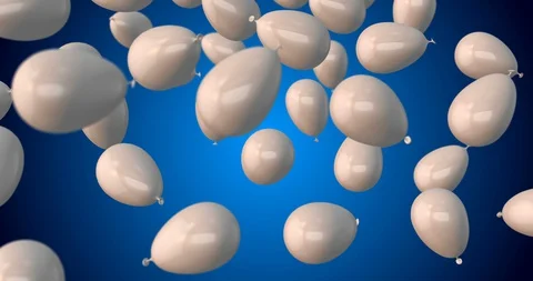 Balloons Falling Stock Footage ~ Royalty Free Stock Videos | Pond5