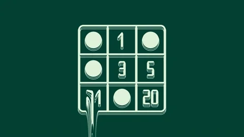 Bingo Card Stock Video Footage | Royalty Free Bingo Card Videos | Pond5