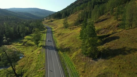 White car van riding on new asphalt road... | Stock Video | Pond5