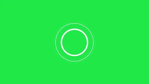 White Circle Radar Radio Waves Signal An... | Stock Video | Pond5