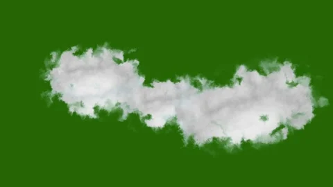 White Cloud Loop: Beautiful Fast Billowi... | Stock Video | Pond5