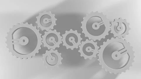 Cog Cogs Turning Stock Video Footage | Royalty Free Cog Cogs Turning ...