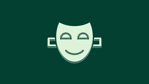 White Comedy Mask Stock Videos – Royalty-Free HD & 4K Videos