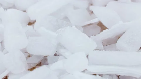 White cool dry ice (frozen carbon dioxid... | Stock Video | Pond5