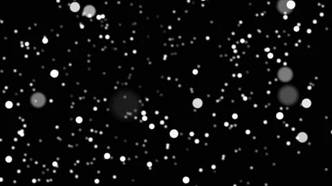 White dots is random flying animation on... | Stock Video | Pond5